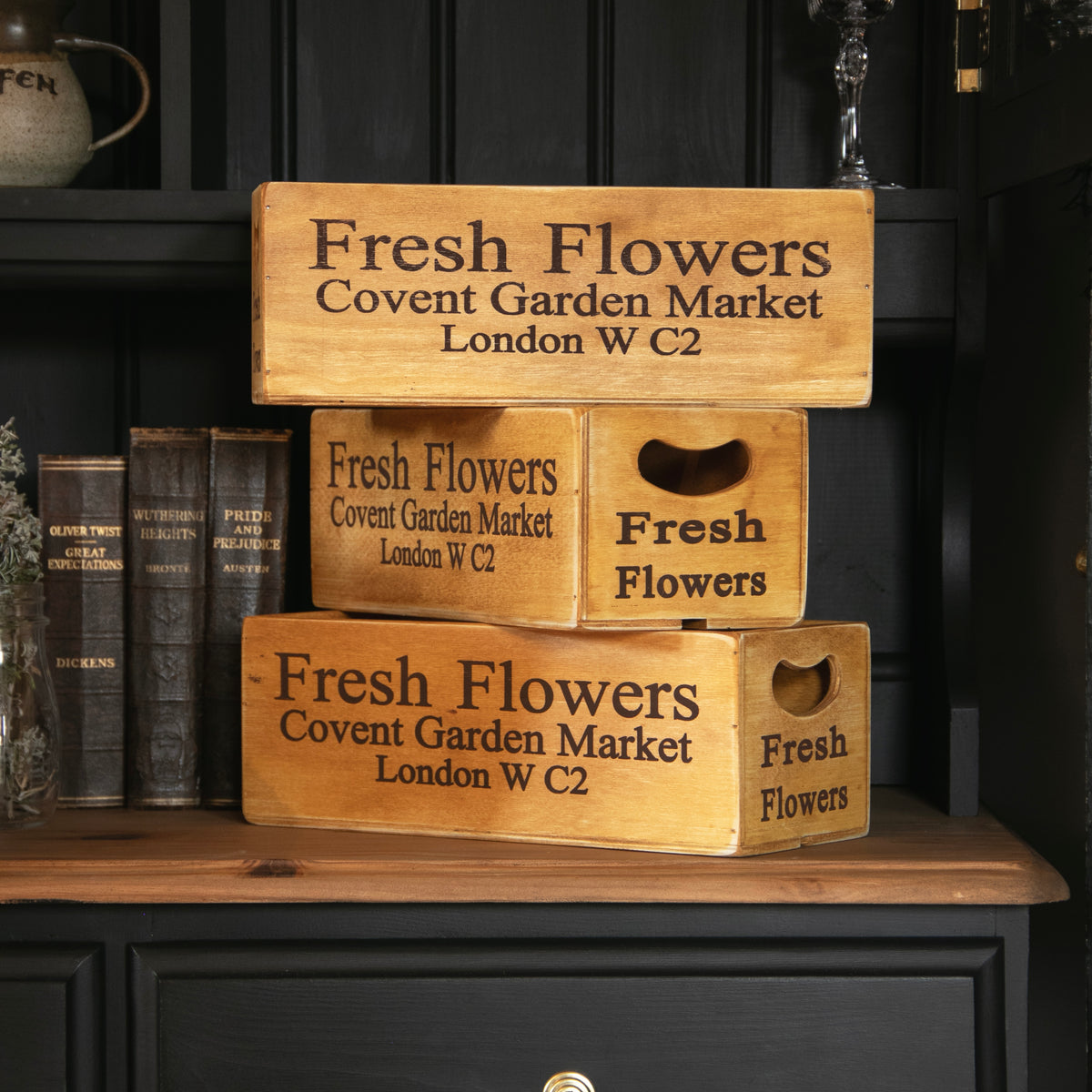 Fresh Flowers Storage Crate – Carbon Row