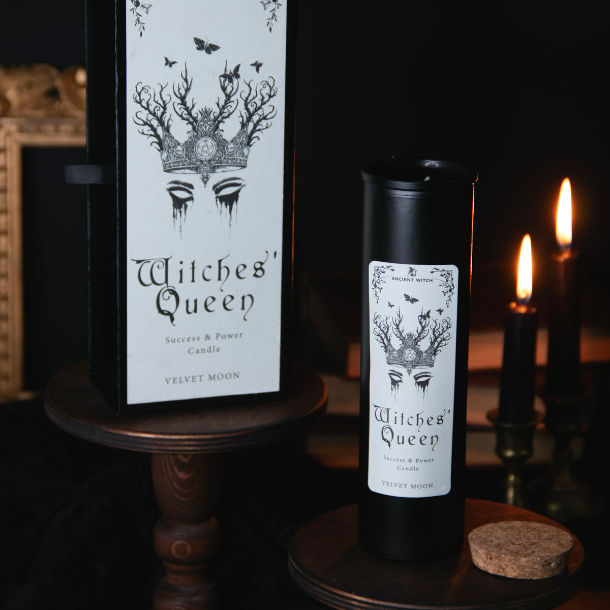 Witches' Queen Scented Candle - Velvet Moon – Carbon Row